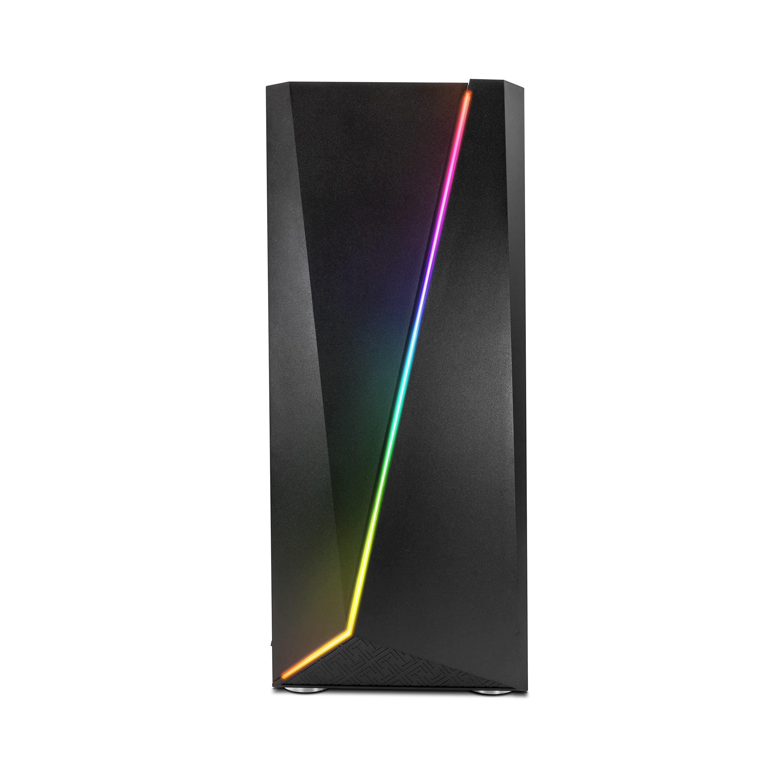 YEYIAN Kunai X12 Gaming PC Desktop Computer, Intel i7-11700F 8-Core 2.5GHz, GeForce RTX 3060 Ti 8GB GDDR6, 1TB NVMe SSD, 16GB DDR4 3200MHz, ARGB Fans, Windows 11, WiFi 5, BT 5.0, 650W Gold PSU
