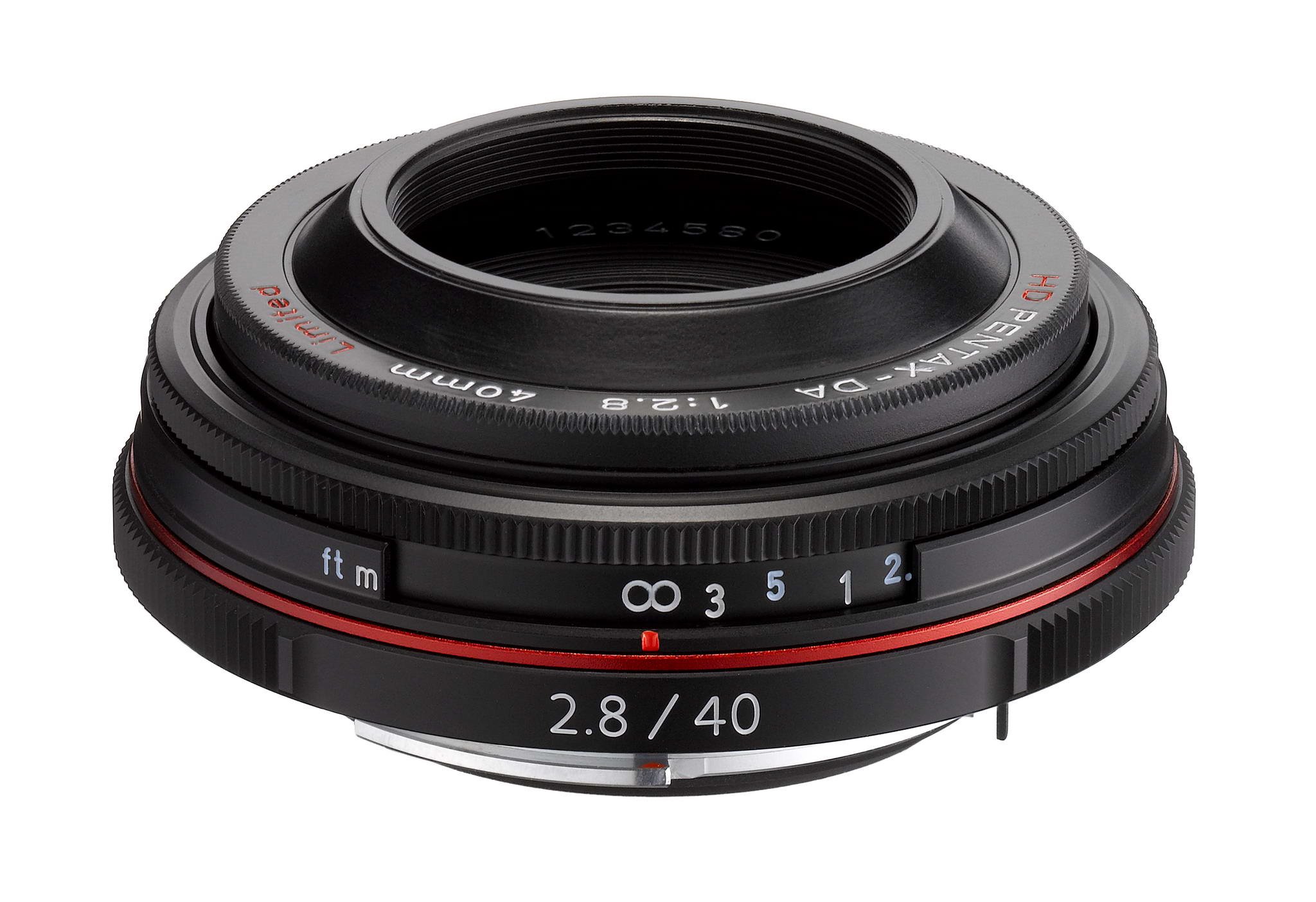 Pentax K-Mount HD DA 40mm f/2.8 40-40mm Fixed Lens for Pentax KAF (Limited Black)