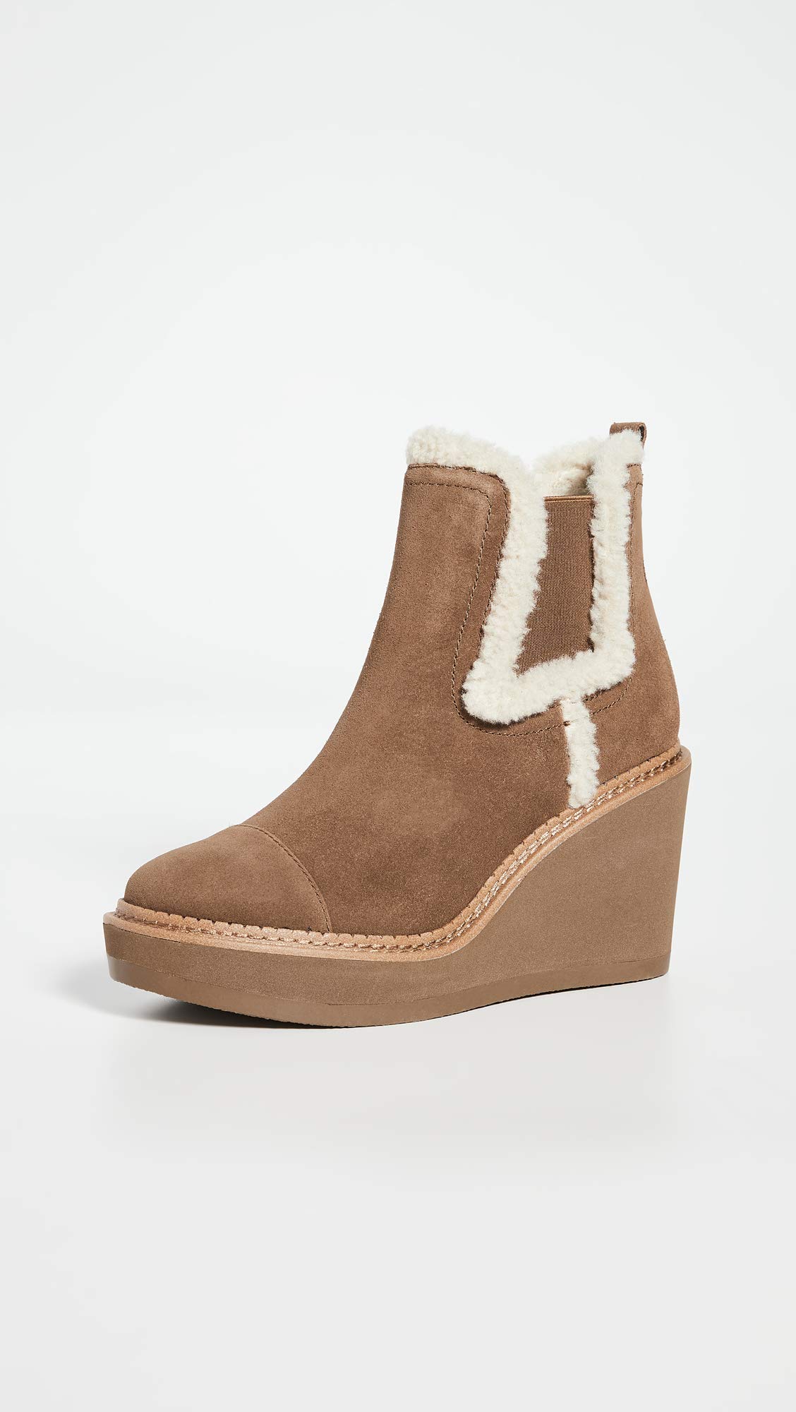 Sam Edelman Women's Reagan Boots, Toffee, Tan, 7 Medium US