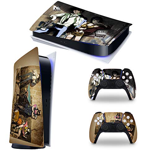 TV Show Anime PS5 Standard Edition Console and Controller 5 Controller Skin Set - PlayStation 5 Vinyl