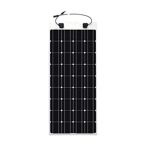Renogy 100 Watt 12 Volt Extremely Flexible Monocrystalline Solar Panel (Renewed)