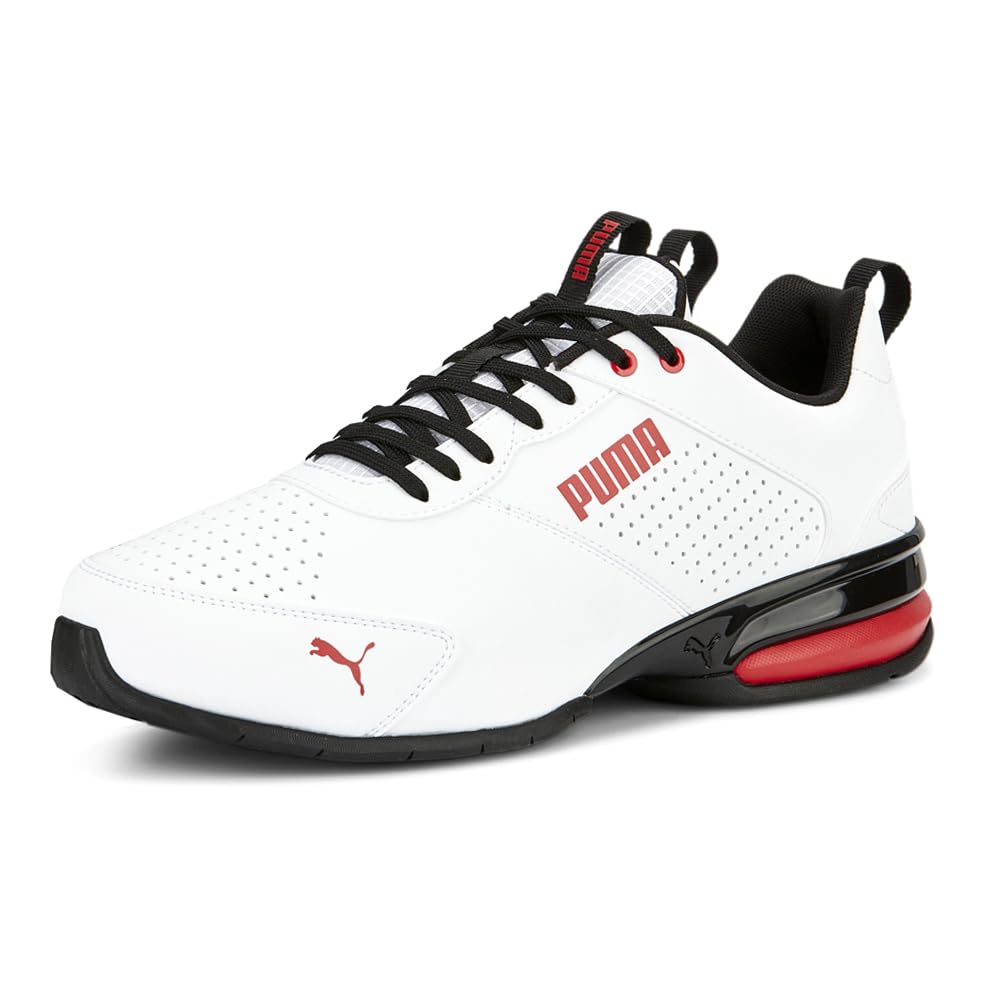 PUMA Mens Tazon Advance Bold Running Sneakers Shoes - White - Size 13 M