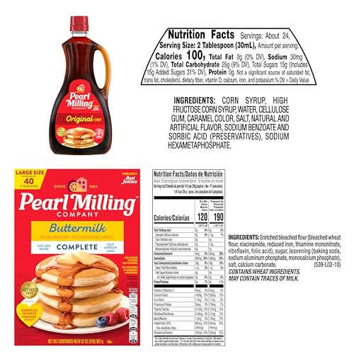 Pearl Milling Company, Syrup & Mix Combo