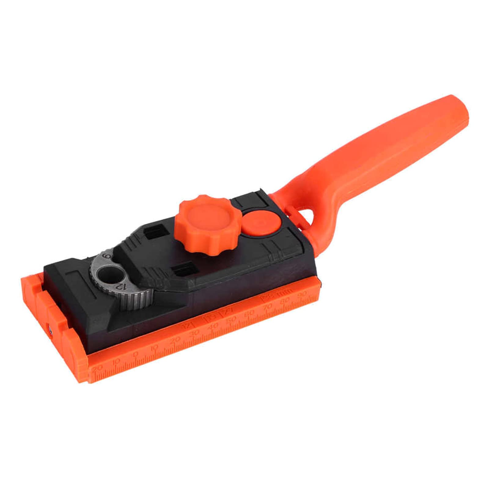 Quick Wood Dowel Jig Pocket Hole Jig Kit Handheld Drilling Doweling 6/8/10/12mm Drill Guide Woodworking Hole Puncher Hole Puncher Portable Heavy Duty
