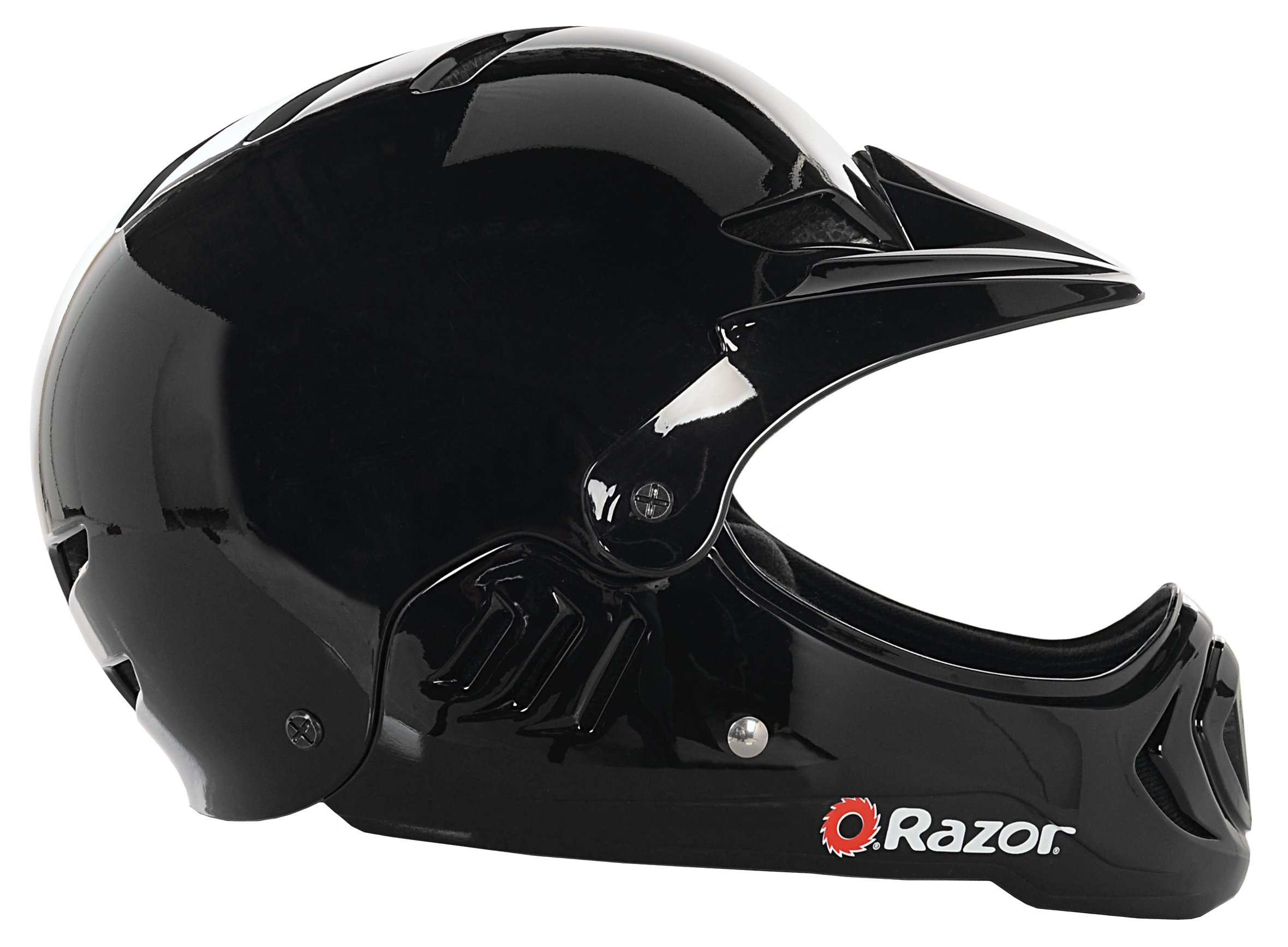 Razor 97878 Child Full Face Helmet, Gloss Black