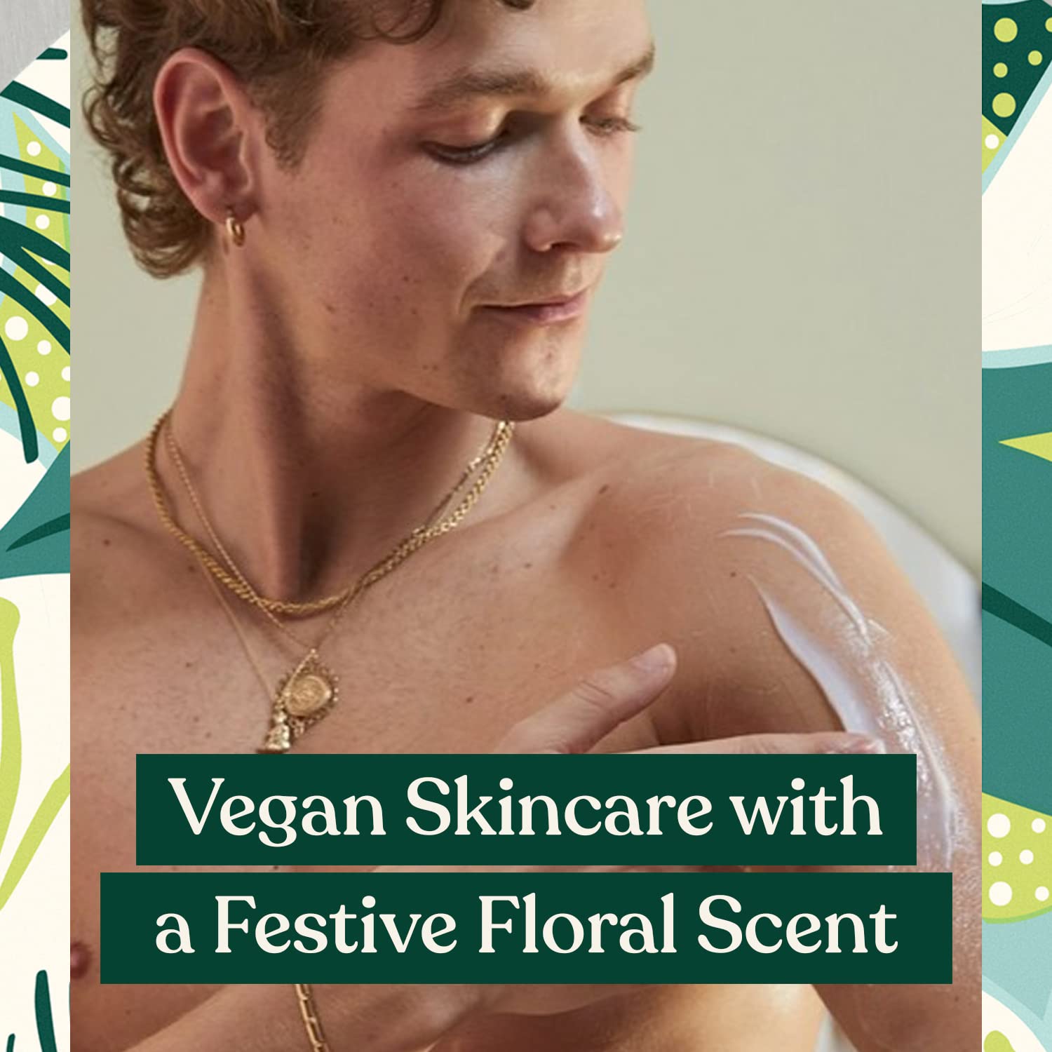 The Body Shop Joy & Jasmine Essentials Gift Set, Festive & Floral Skincare Treats, Vegan, 4 Count
