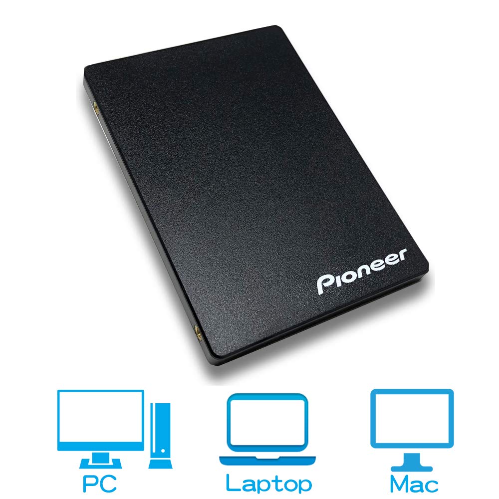 PIONEER 3D NAND Internal SSD 256GB - 2.5" / SATA 3/6 GB/s Solid State Drive (APS-SL3N-256)