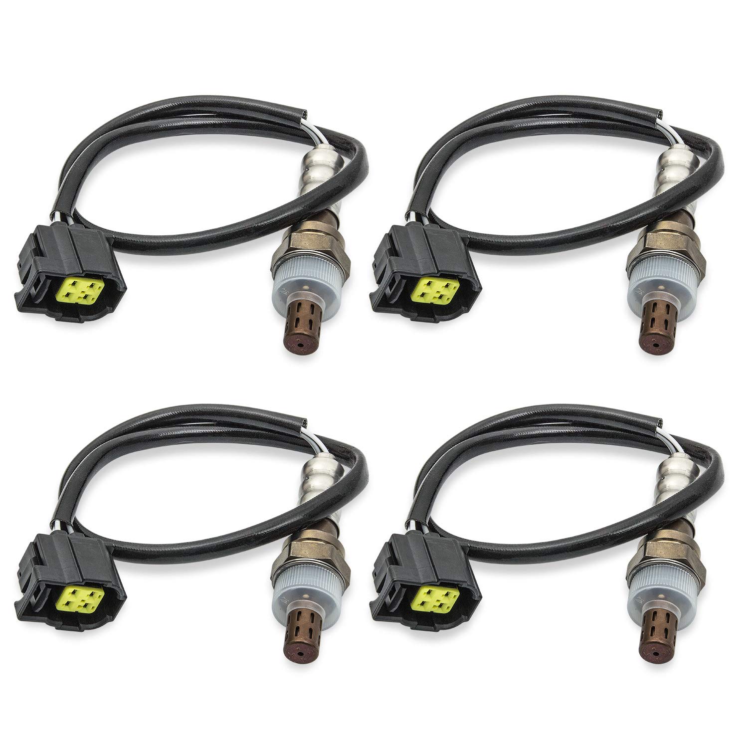 Replace 56028994AA 56028994AB Upstream & Downstream Oxygen O2 Sensor Compatible with 2004-2007 Dodge Durango Dakota Magnum Charger Ram 1500 Chrysler 300 Jeep Wangler Grand Cherokee