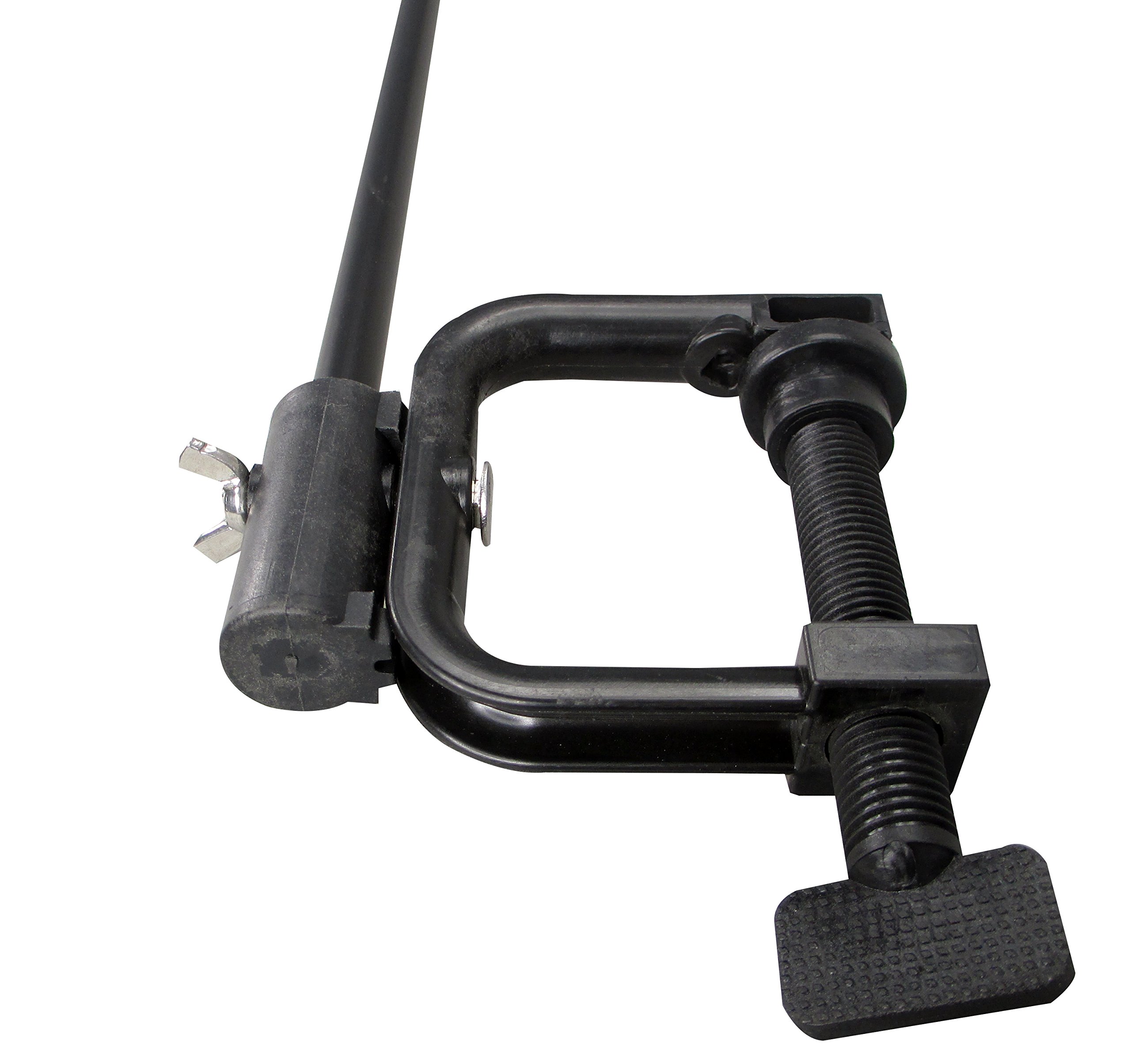 Pactrade Marine Boat Canoe Kayak Portable Battery Operated 20'' All Round Anchor/Stern LED Light with C-Clamp Mount