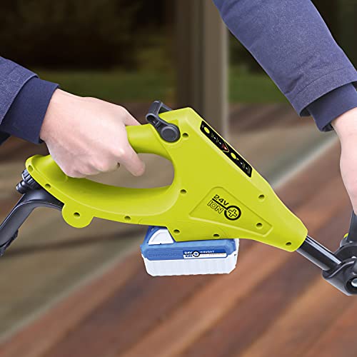 Sun Joe 24V-PSC 24-Volt IONMAX Cordless Surface & Patio Cleaner Kit, Nylon Bristle Brushes, Dual Spray Nozzle, W/ 4.0-Ah Battery + Charger