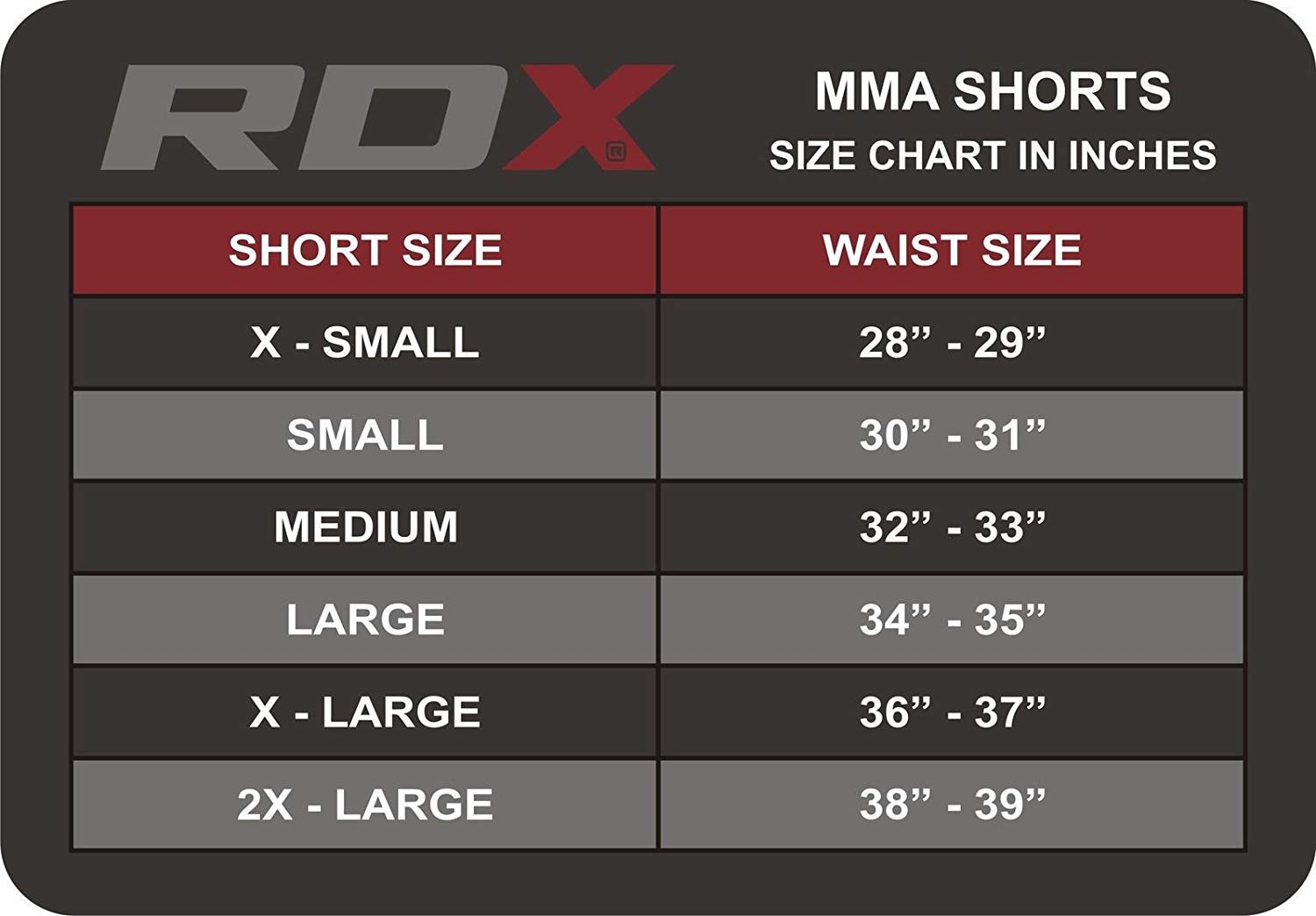RDX MMA Shorts Clothing Cage Training Fighting Grappling Martial Arts Muay Thai Kickboxing