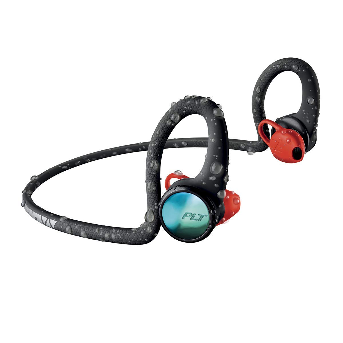 Plantronics BackBeat FIT 2100 Wireless Headphones, Sweatproof and Waterproof in Ear Workout Headphones, Black (Renewed)