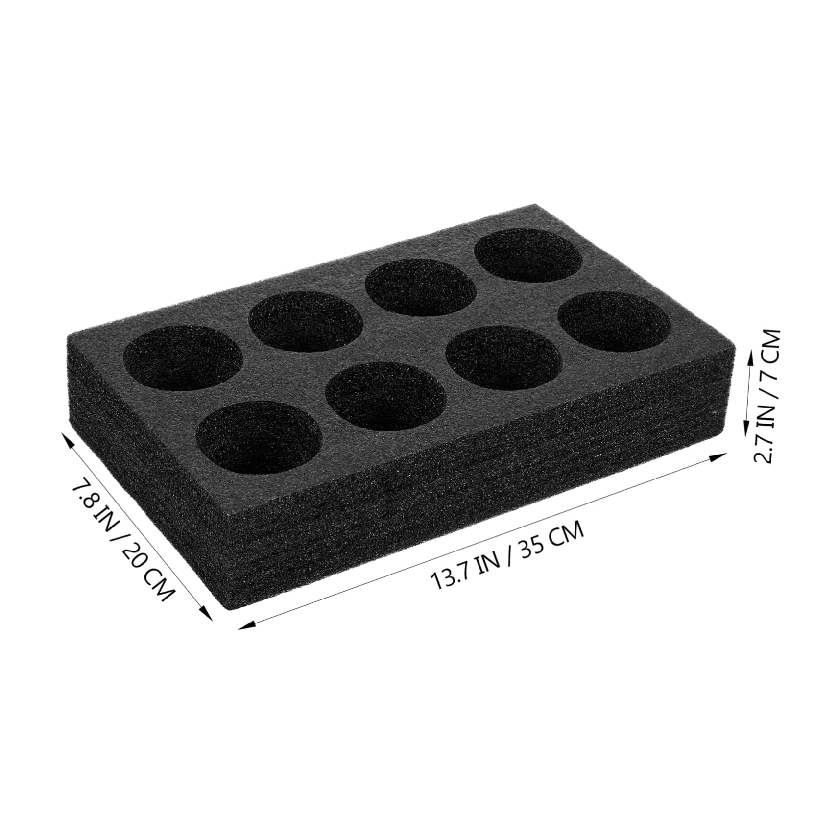SOLUSTRE 2pcs Milk Tea Cup Holder Pearl Cotton Travel Refrigerator Food Rack