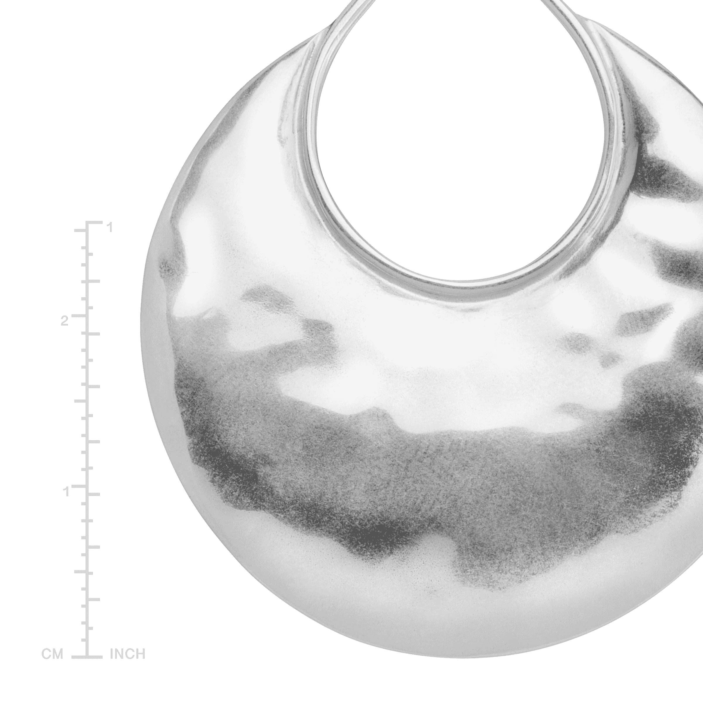 Silpada 'Crescent Drop' Pendant Necklace in Sterling Silver, 28" + 2"