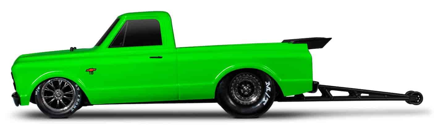 Traxxas 940764GRN Green Drag Slash 1/10