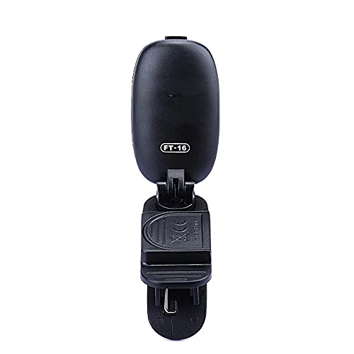 WYFDP FT-16 Clip-on Chromatic Tuner for Guitar Bass Violin and Ukulele Tuner 3D Design Guitar Accessories Guitar Tuner