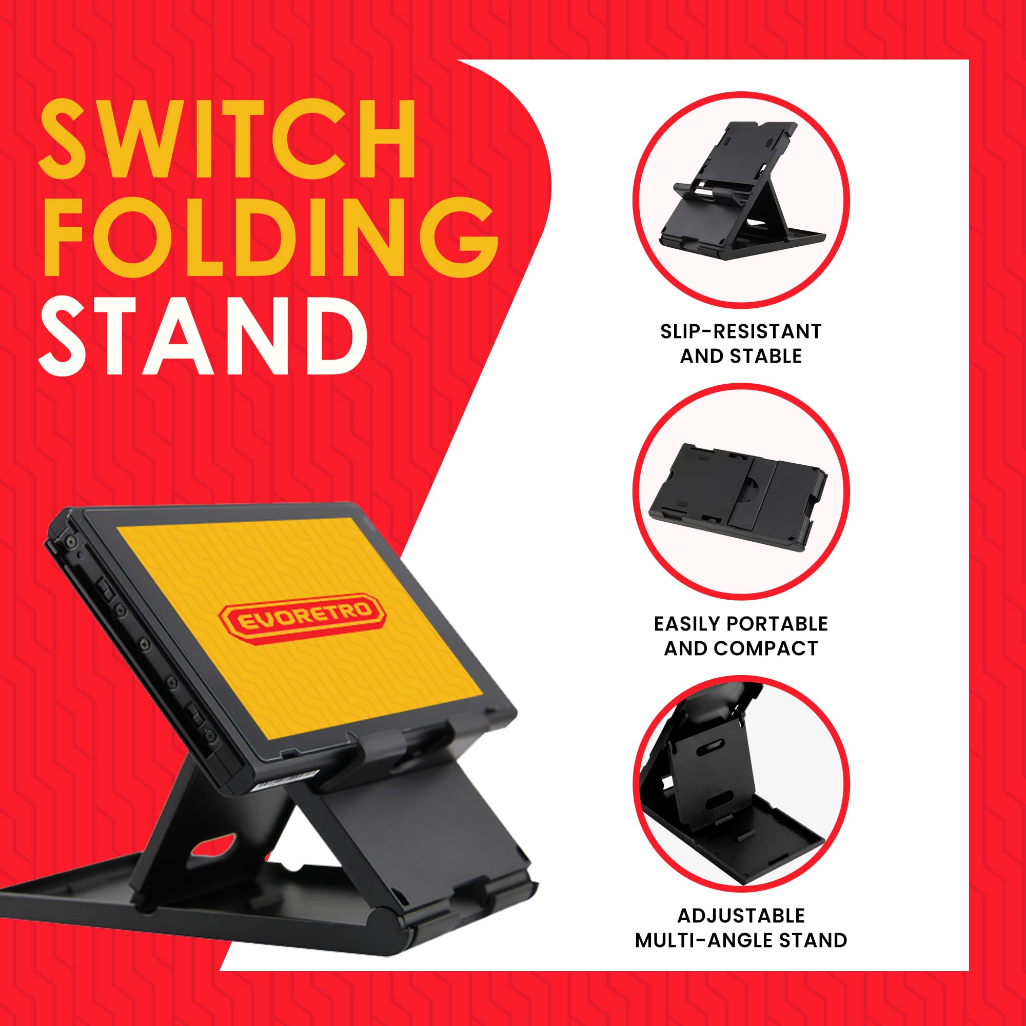 Switch Accessories Kit compatible for Nintendo Switch & Oled Accessories - nintendo switch accessories bundle for Super mario bros •Switch Sports •Fortnite •Animal Crossing •Minecraft •Pokemon •Zelda