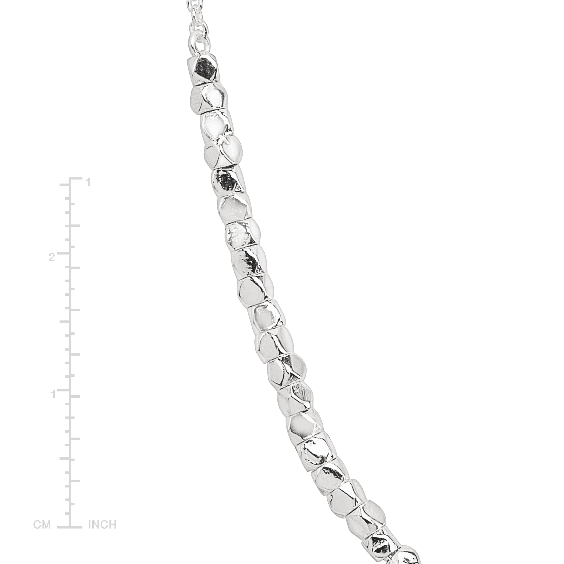 Silpada 'Rosemarine' Beaded Necklace in Sterling Silver, 16" + 2"