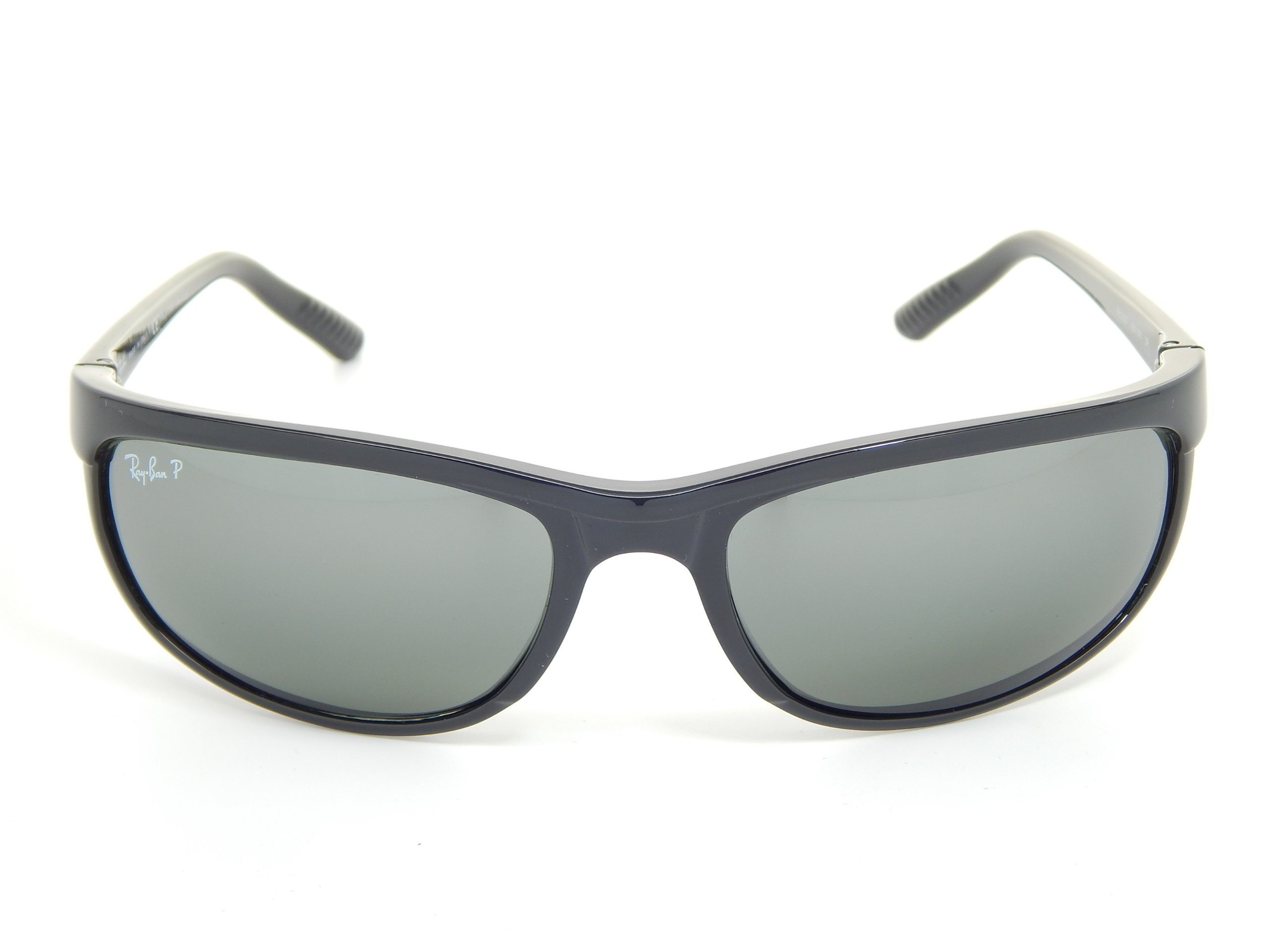 New Ray Ban Polarized Predator 2 RB2027 601/W1 Black/Gray Polarized 62mm Sunglasses