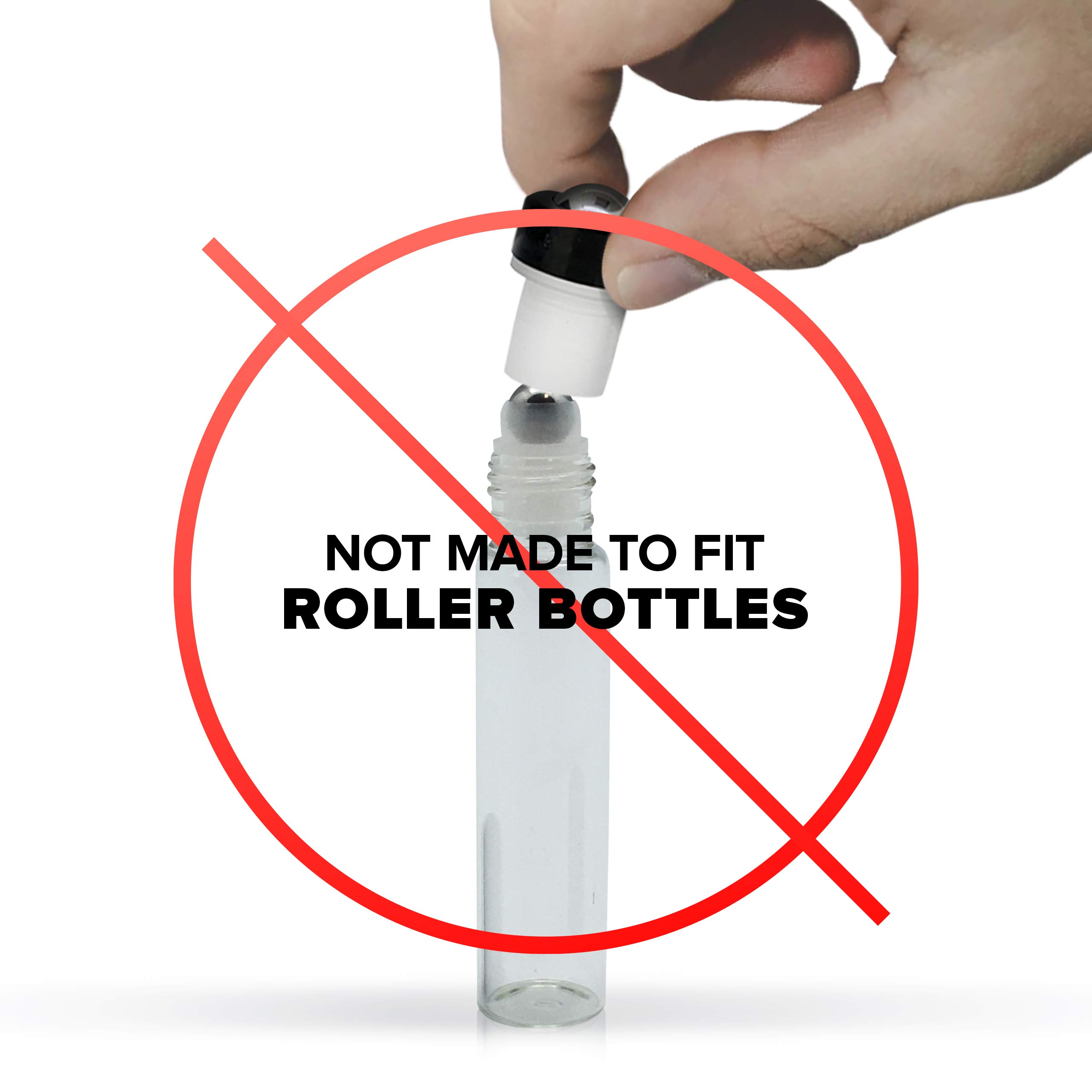 Roller Balls for Essential Oils The Perfect Essential Oil Accessories Fitments to Turn your 5 ml and 15 ml EO Bottles into Roller Bottles 12 Pack by Got Oil Supplies
