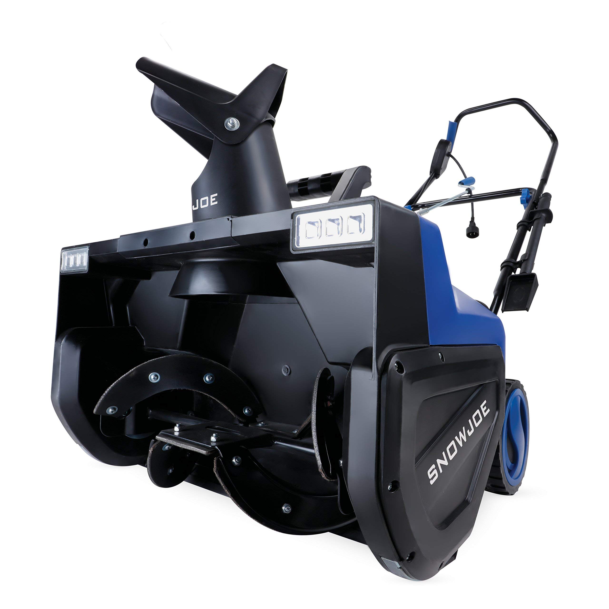 Snow Joe SJ627E Electric Snow Thrower | 22-Inch | 15-Amp | w/Dual LED Lights - (Renewed)