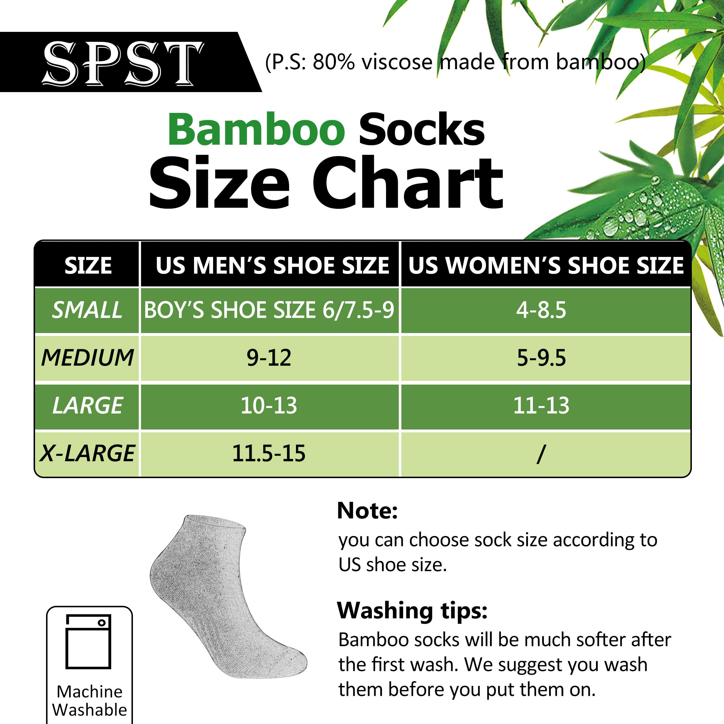 SPST Running Socks, Womens Warm Soft Essential Breathable Ventilation Odor Resistant Lightweight Cushioned Comfort Low Cut Moisture Wicking Hiking Socks, 6 Pair White M