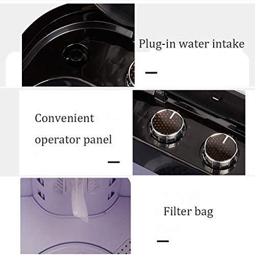 Single Bucket Washing Machine，Portable Mini Washing Machine, Compact Laundry Washer for Dorms and Apartments