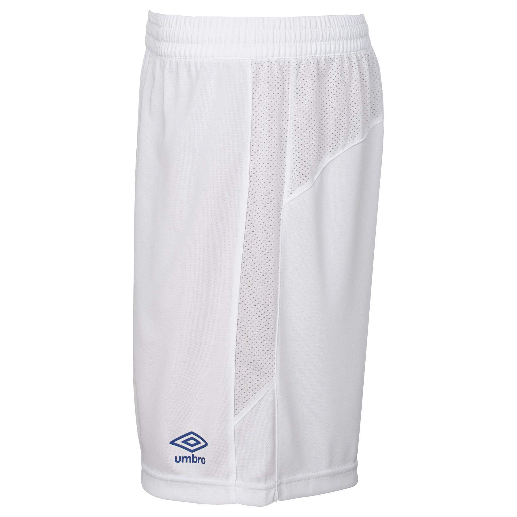 Umbro Men's El Salvador Away Game Soccer Shorts, White XL