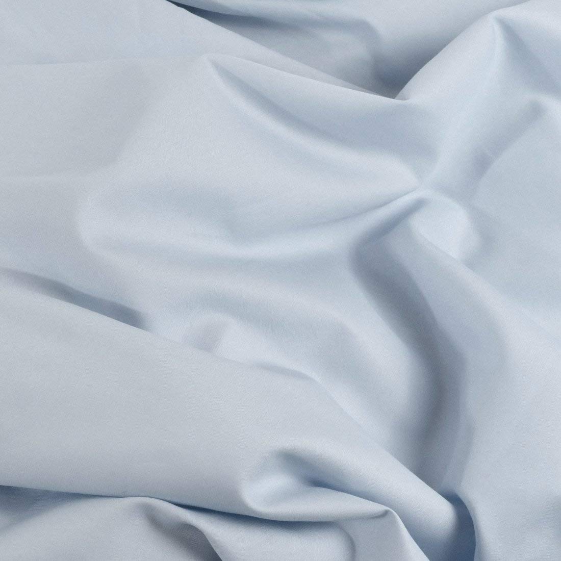 Silvon Silver Infused Bed Sheets Set | Woven with Pure Silver and Premium Breathable Supima Cotton | Acne-Fighting, Cooling & Silk-Soft (Queen, Sky/Blue)