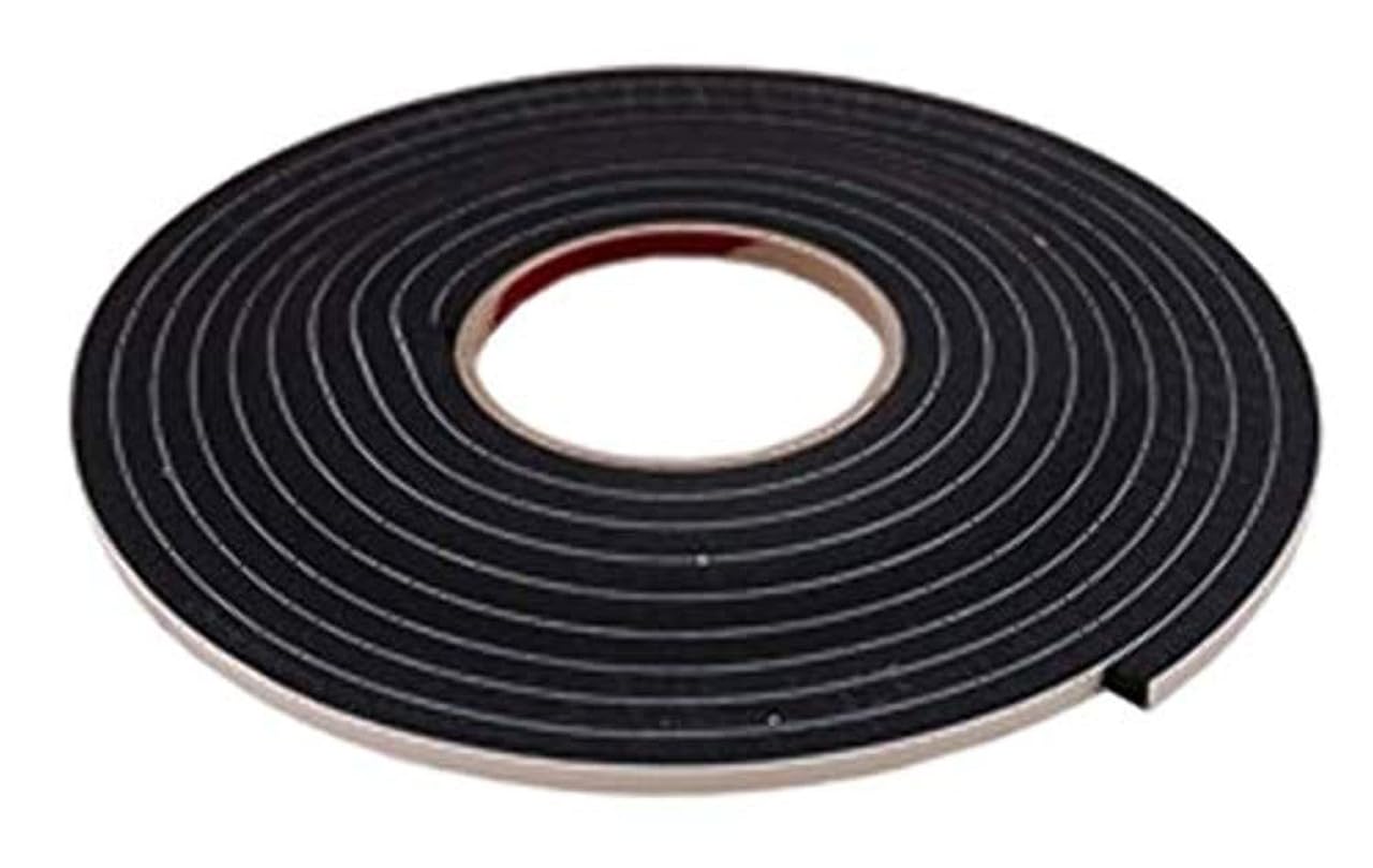 Single-Sided (One-Way) High Density Foam 1/4" H x 1/4" W x 18'