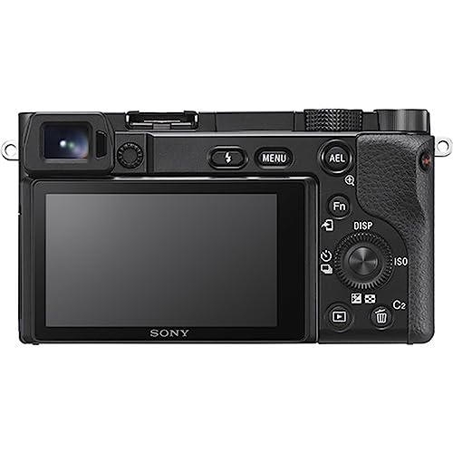Sony a6100 Mirrorless Camera + Sony E PZ 16-50mm f/3.5-5.6 OSS Lens + 2X 64GB Memory + Case + Tripod & More (20pc Bundle)