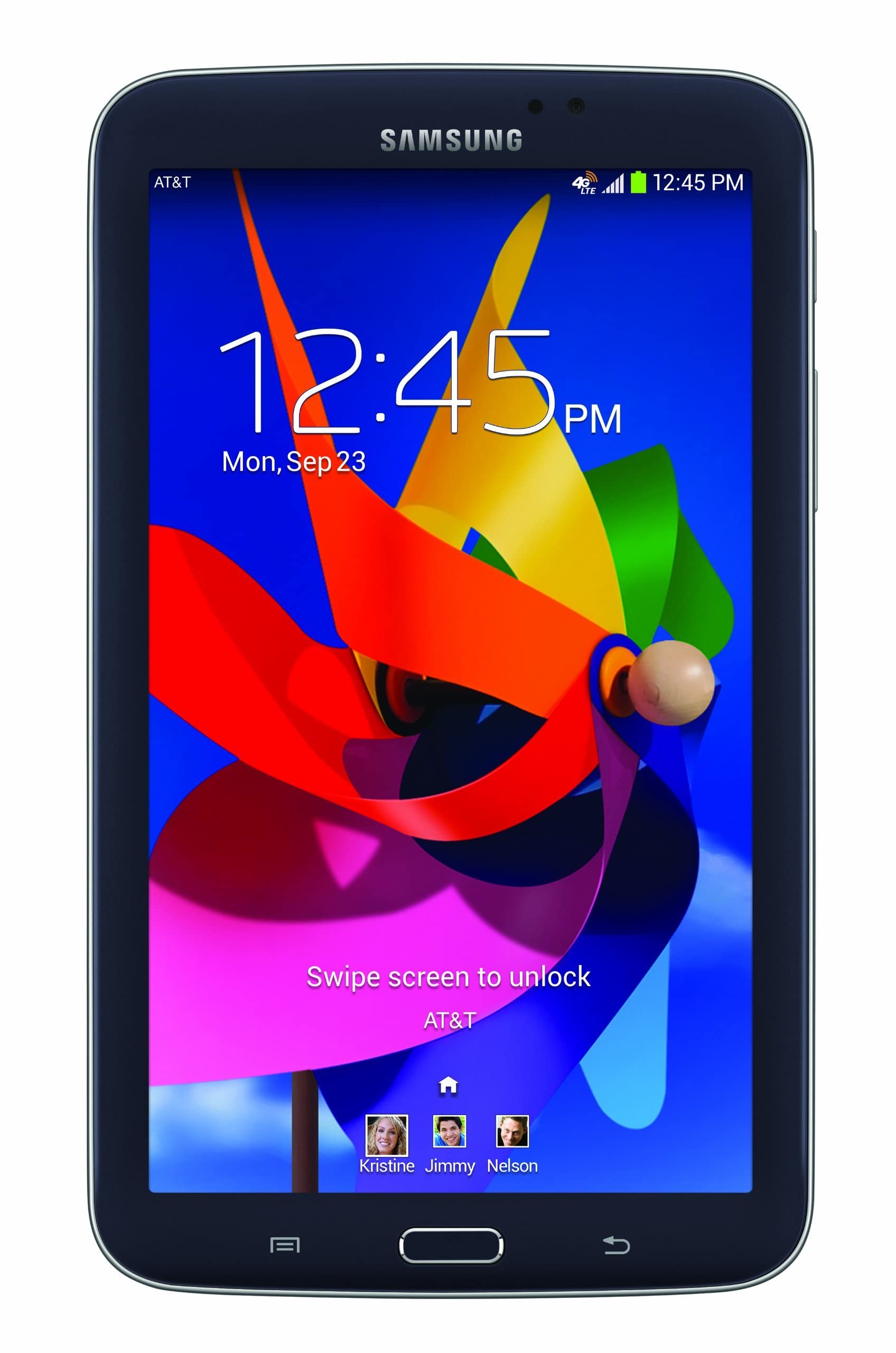 Samsung Galaxy Tab 3 7-Inch 4G LTE AT&T GSM T217A 16GB Black (Renewed)