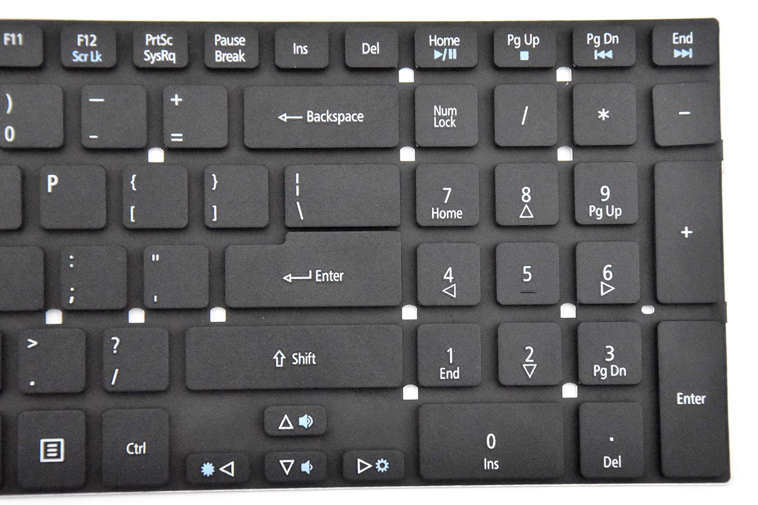 Replacement Keyboard Without Frame for Acer Aspire 5755 5755G 5830 5830G 5830T 5830TG V3-551 V3-531 V3-571 V3-771 V3-772 E1-522 E1-530 E1-532 E1-570 E1-771 E5-511 ES1-512, Gateway NV55S NV57H