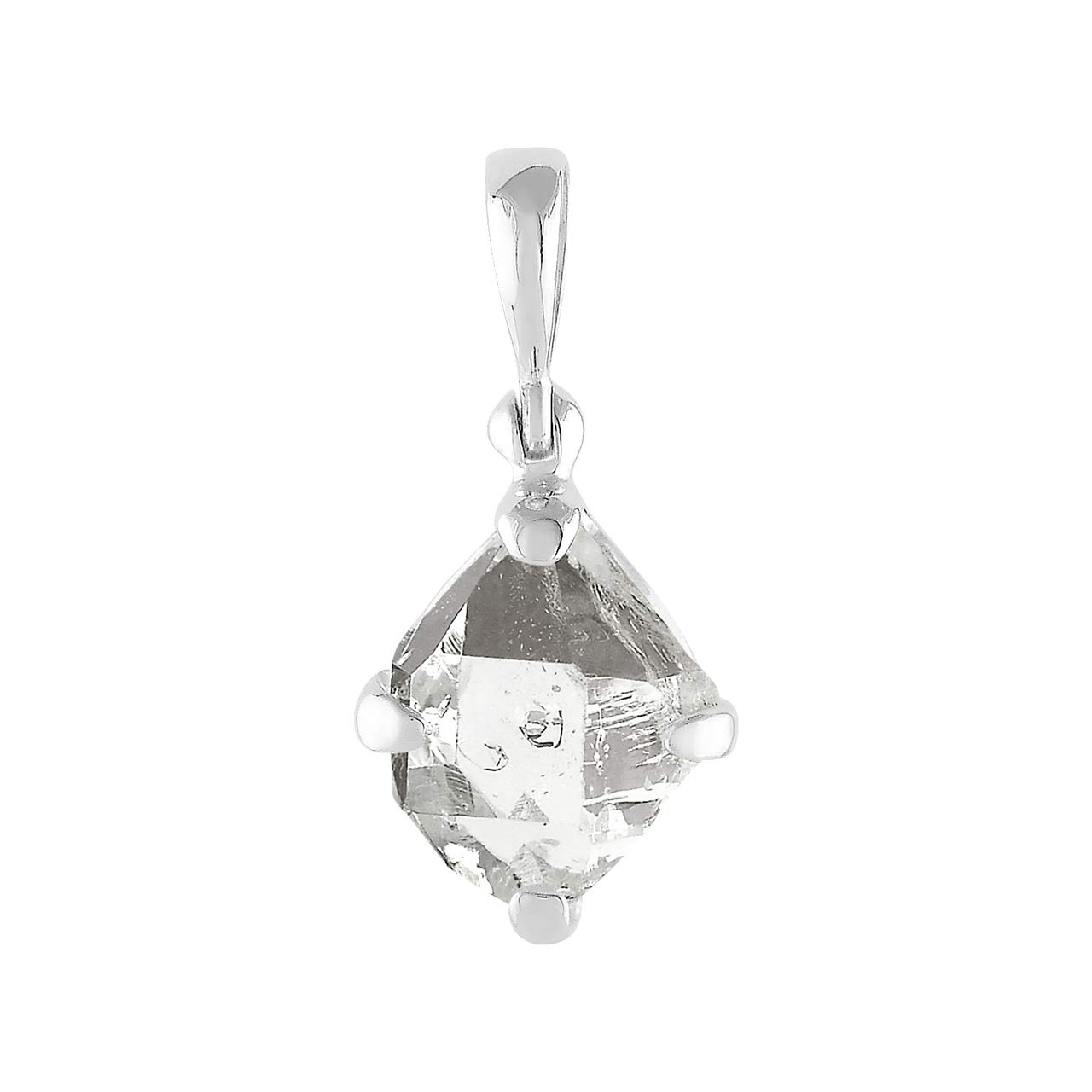 Starborn Herkimer Diamond Pendant in Sterling Silver