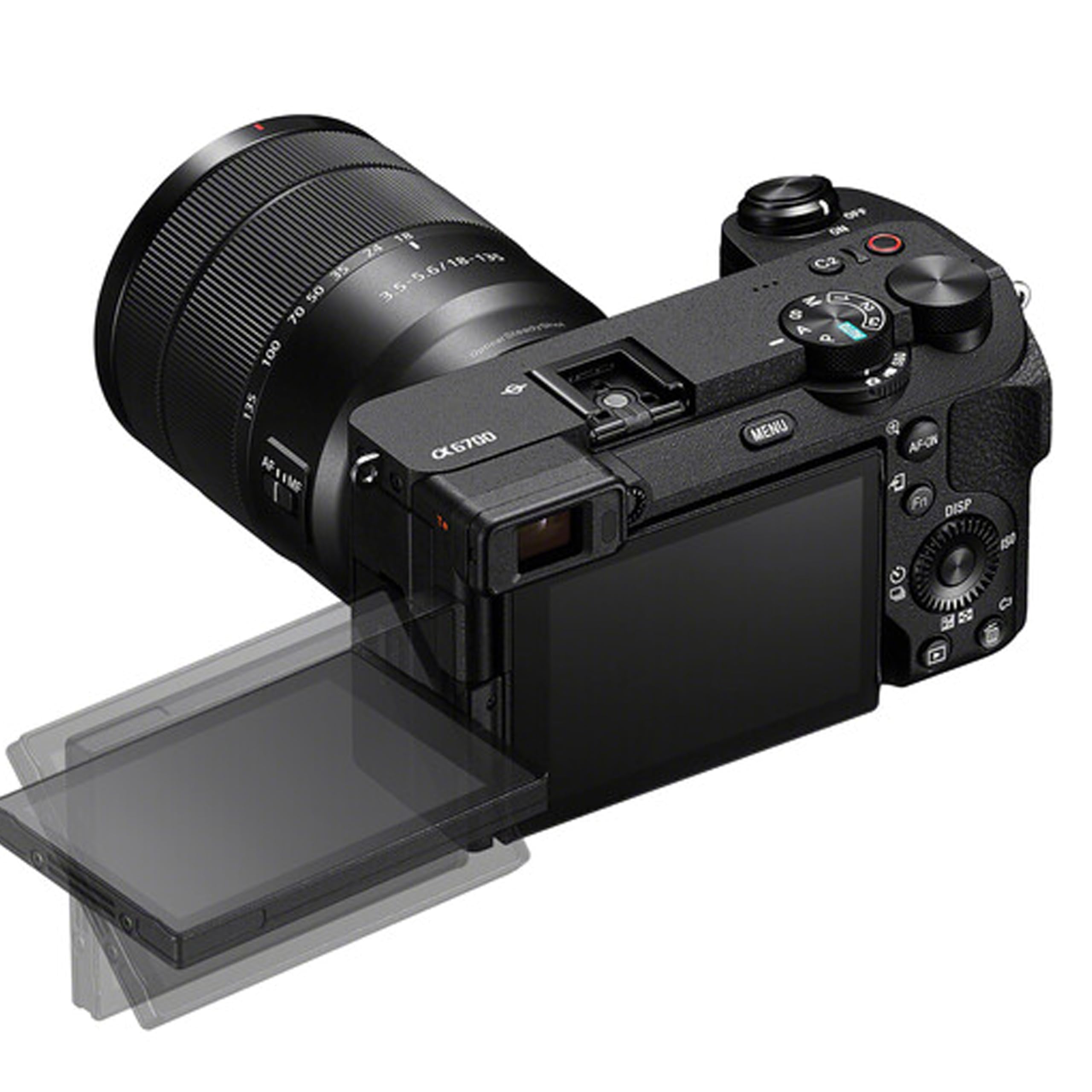 Sony a6700 Mirrorless Camera with 18-135mm Lens + 128GB Pro Speed Memory + Case + Tripod + Software Pack -Proffesional Photo Bundle