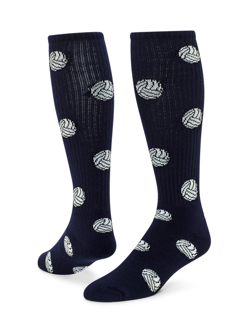 Red Lion Volleyball Knee High Sock (Royal Blue - Medium)