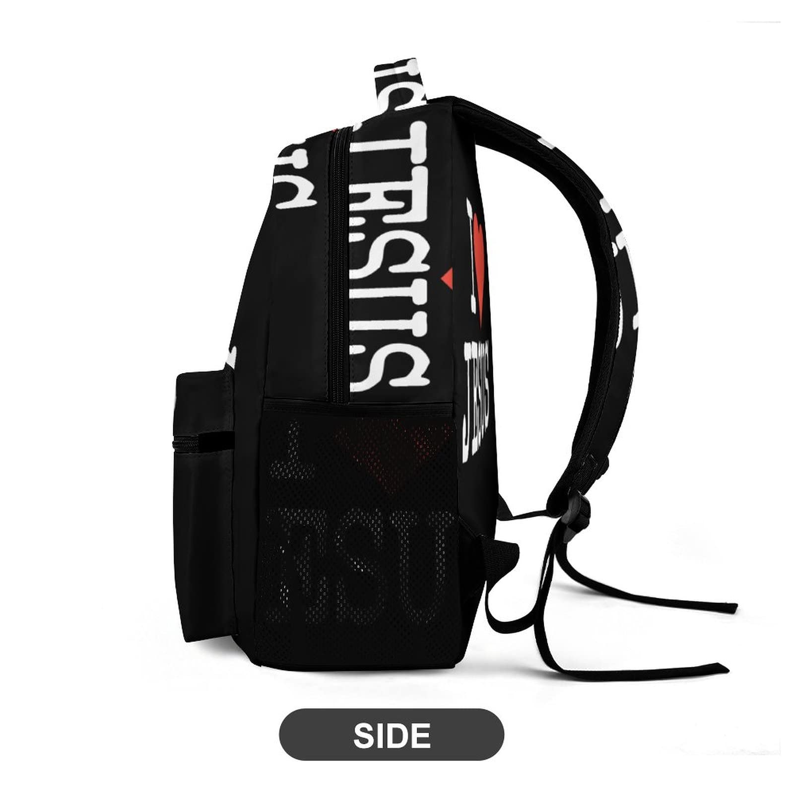 SDERDZSE Backpack Yeshua Jesus Christian Laptop Backpack Casual Daypack Cute Travel Backpack for Women Men