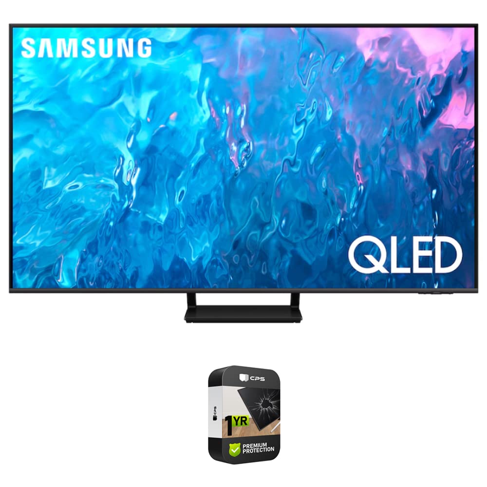 SAMSUNG QN65Q70CA 65 Inch Q70C QLED 4K Smart TV Bundle with 1 YR CPS Enhanced Protection Pack (2023 Model)
