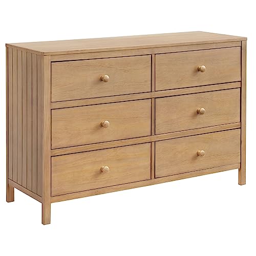 Soho Baby Everlee 6 Drawer Dresser Honey Wood