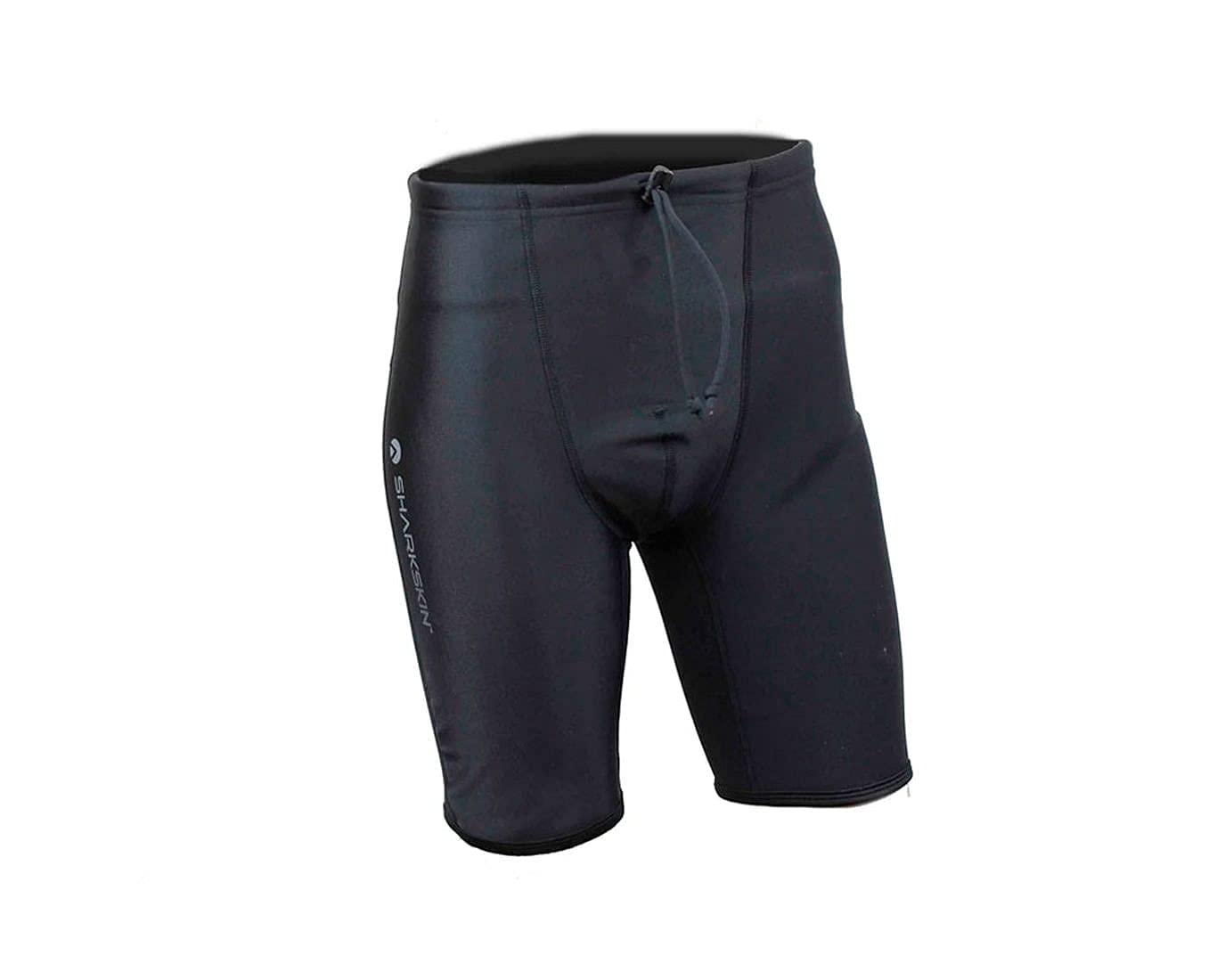 Sharkskin Men's Robust High-Waisted Chillproof Wetsuit Short Pants for Scuba Diving and Water Sports, Black, Medium (SSCPSPBK)