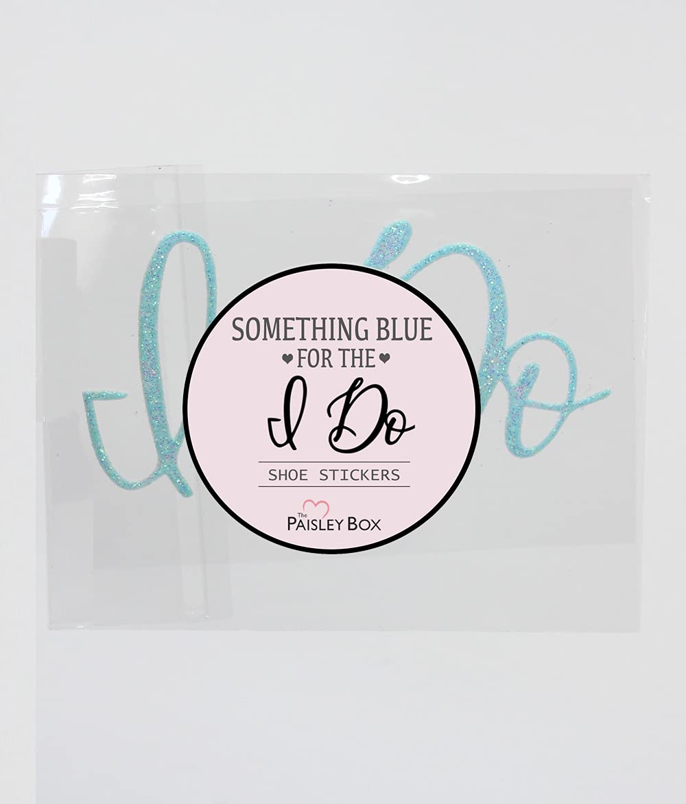 Something Blue "I Do" Stickers for Bridal Shoes, I Do Shoe Decal, I Do Wedding Shoe Decal, Bridal Shoe Decal, Something Blue, Something Blue for Bride, Something Blue for Bride on Wedding