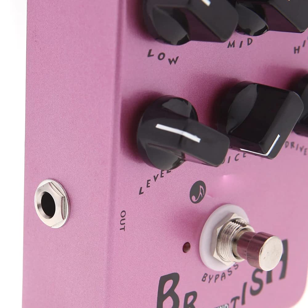 ZYZMH JF-16 Guitar Pedal British Sound Amp Sim Guitar Effect Pedal Guitar Accessories for Guitar Parts