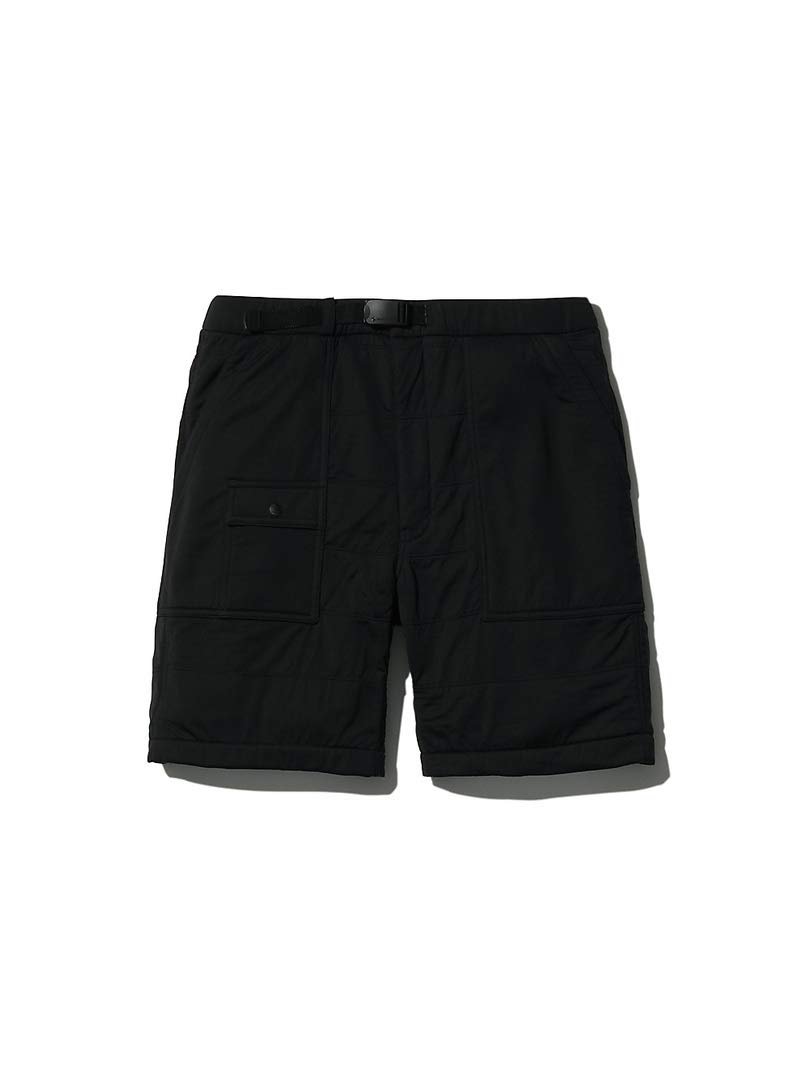 Snow Peak Flexible Insulated Shorts, Black, X-Large