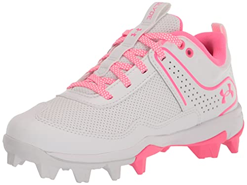 Under Armour Girls' Glyde RM Jr., White (101)/White, 1 M US