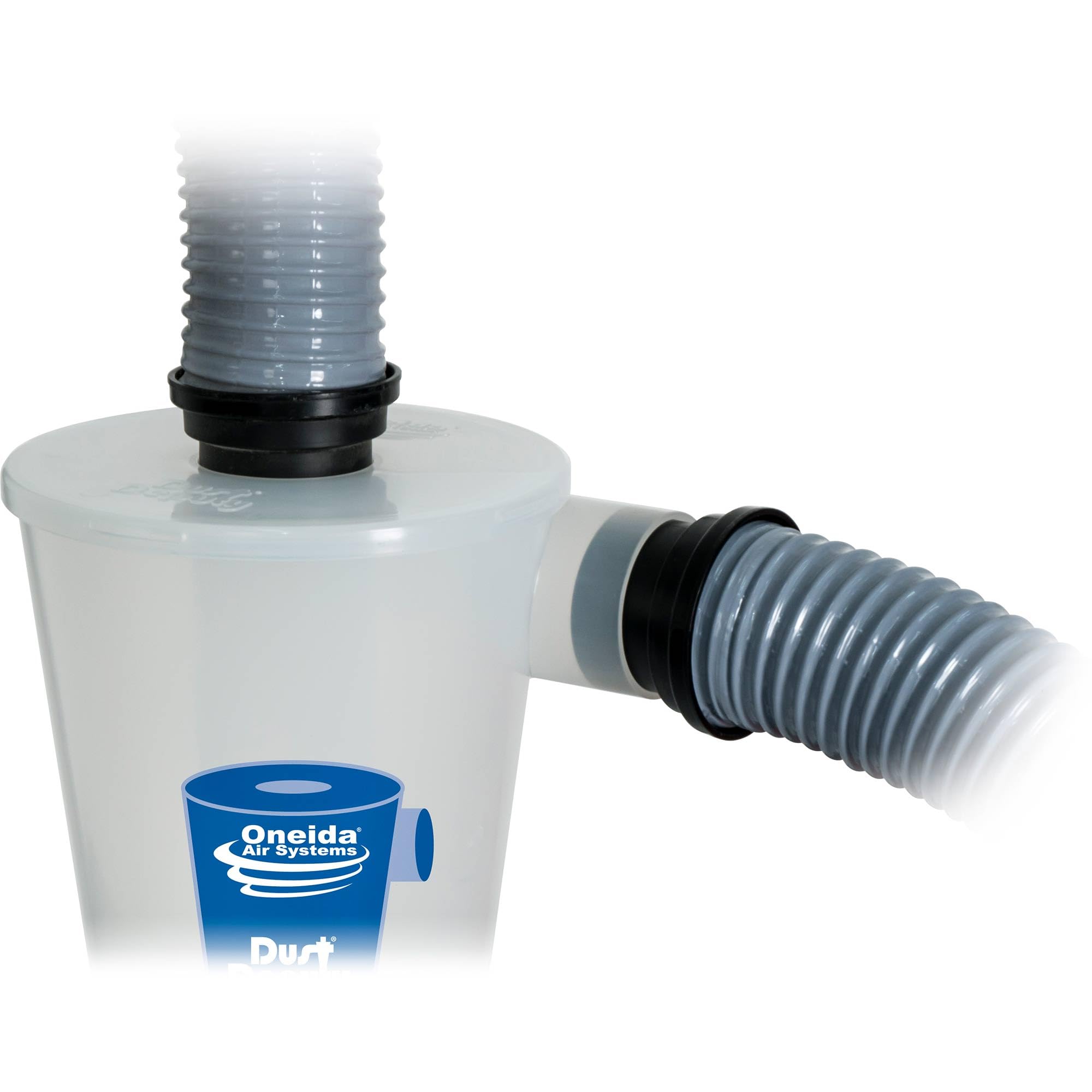 Oneida Air Systems Dust Deputy Deluxe Cyclone Separator Kit with Collapse-Proof Buckets for Wet/Dry Shop Vacuums (DD Deluxe 5-Gal)
