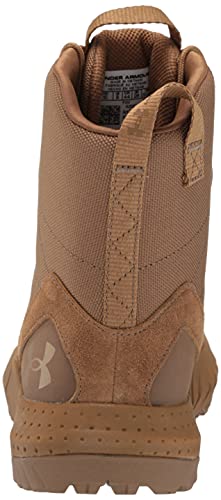 Under Armour Men's Micro G Valsetz Lthr Military and Tactical Boot, Coyote (200)/Coyote, 12 M US