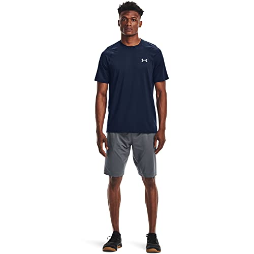 Under Armour Men's Raid 2.0 Short Sleeve T-Shirt, Academy Blue (408)/Mod Gray, Medium