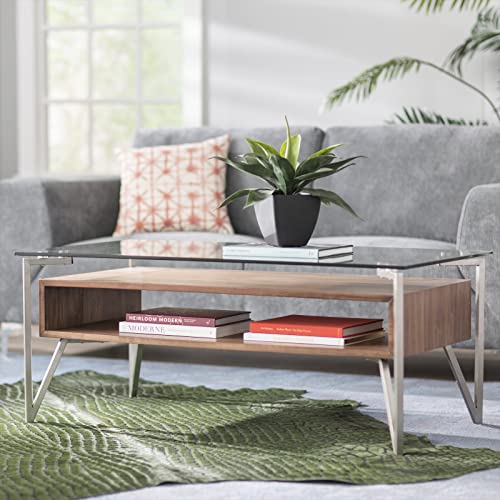 Vihaan Coffee Table with Storage, Wade Logan, Number of Tables Included: 1