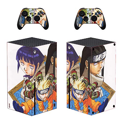 Shinobi Anime Decals Stickers Full Set Faceplate Skin for X-box-One-Series X Protection Kit by KAJAL MANI