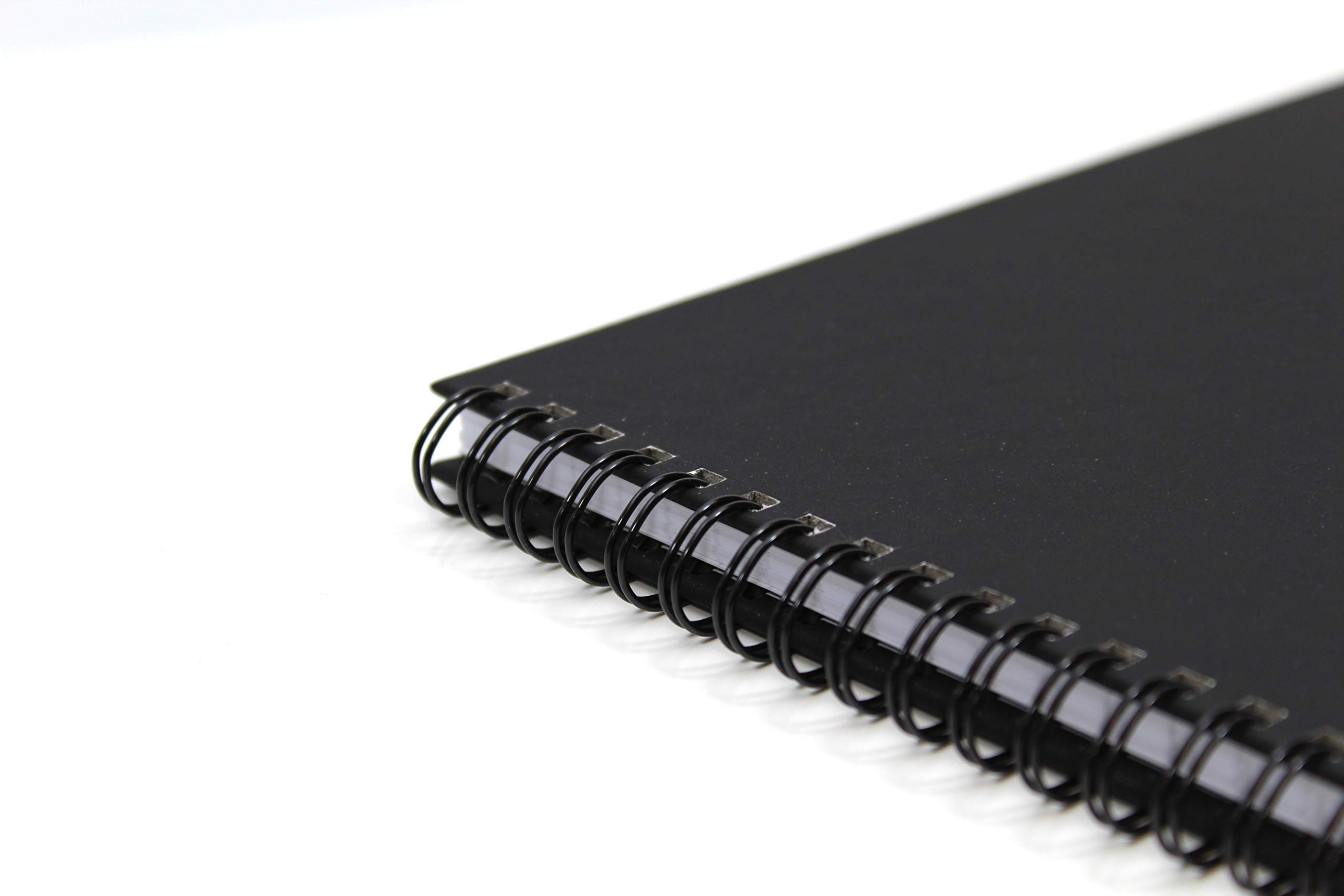 Silvine A4 Soft Touch Wirebound Hardback Notebook. 150 Pages (75 Leaves) Ruled 8mm Feint with Margin. Ref THB001 [Pack of 5]